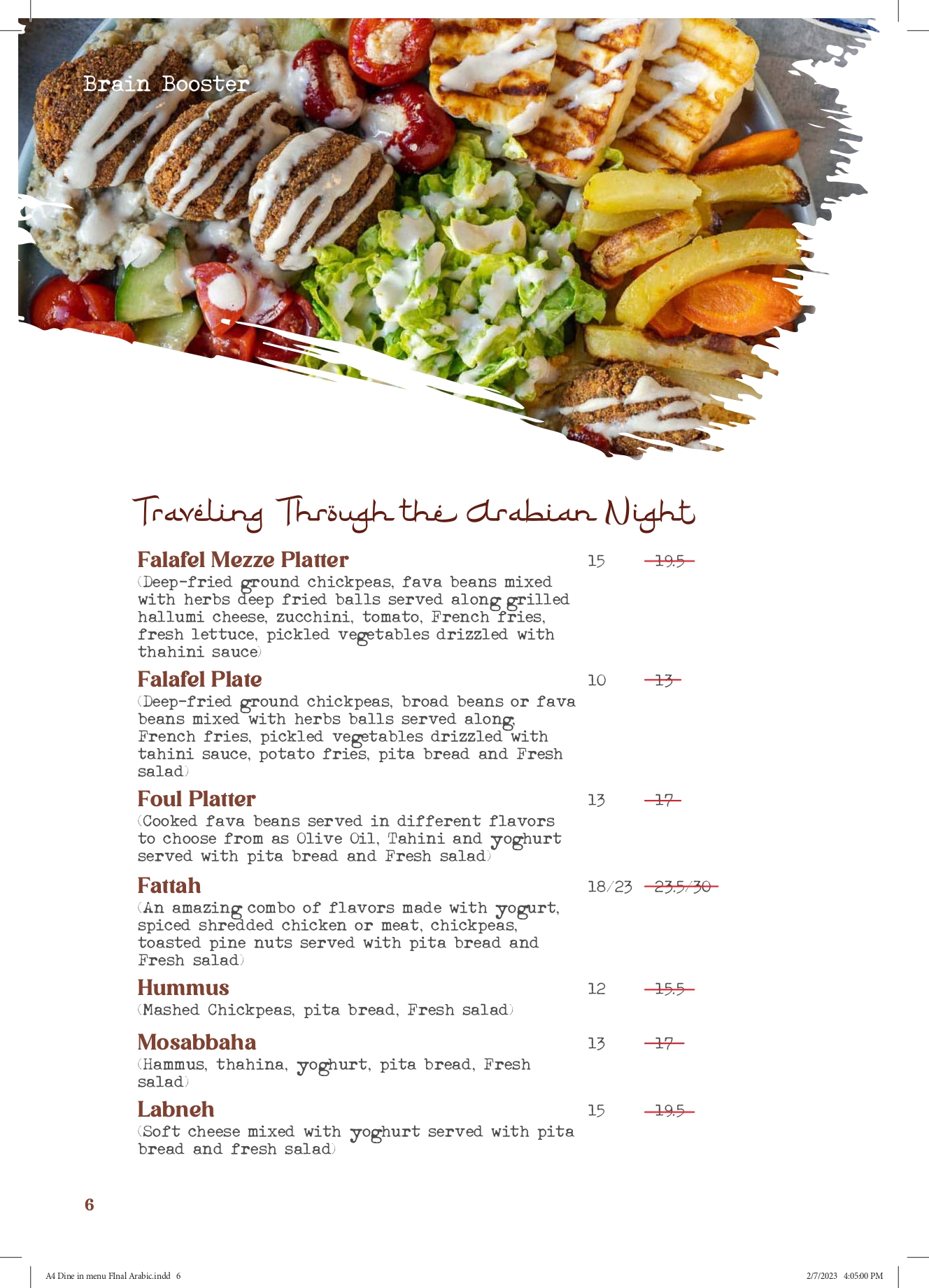 Menu - THE FOOD FACTORY OFFICIAL