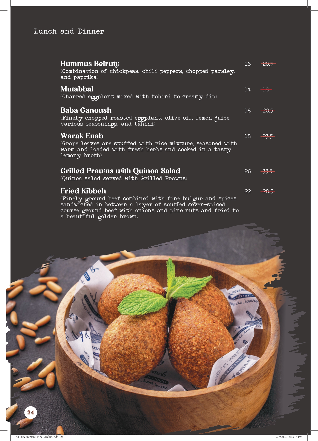 Menu - THE FOOD FACTORY OFFICIAL