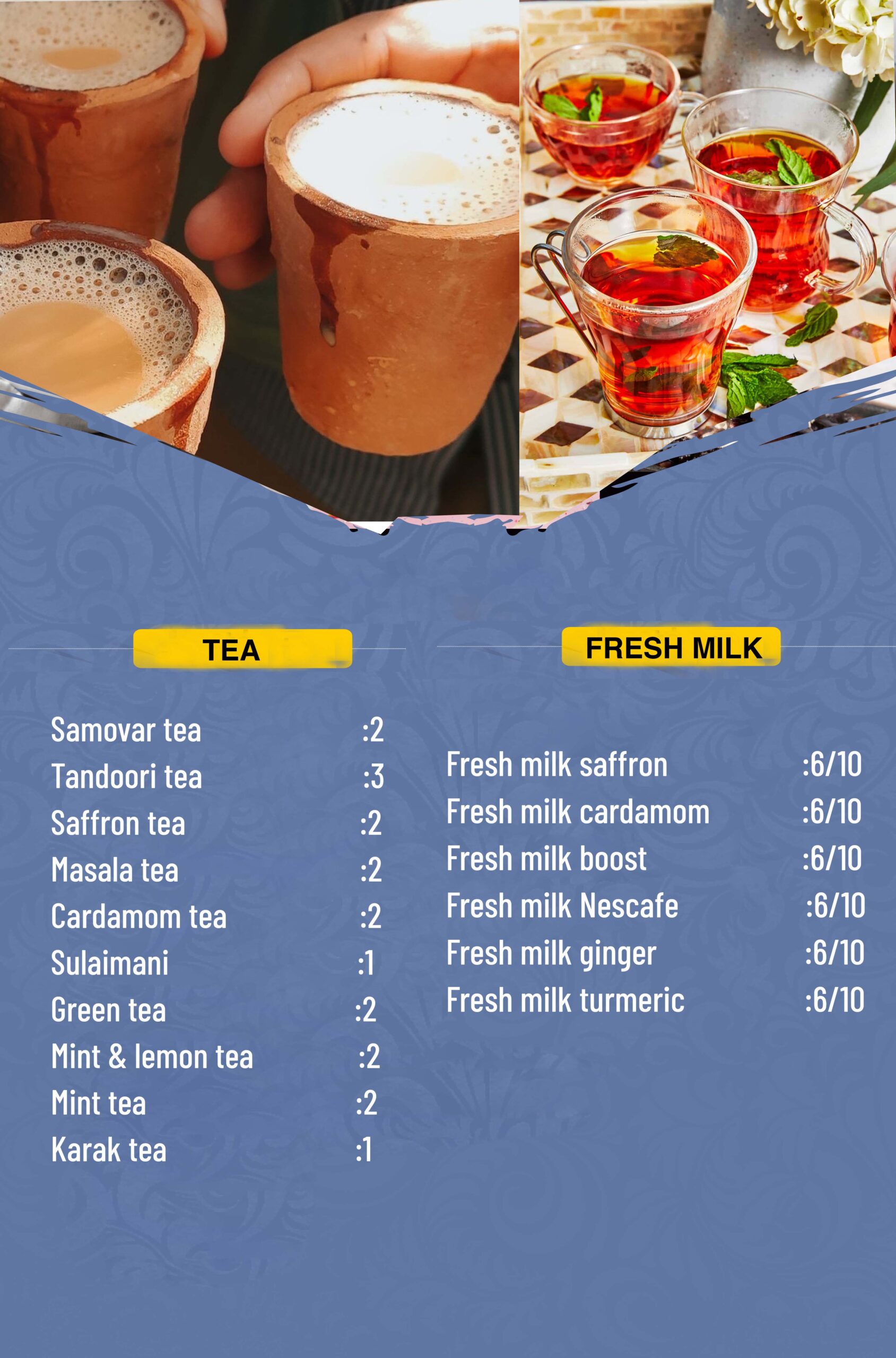 Menu – THE FOOD FACTORY OFFICIAL